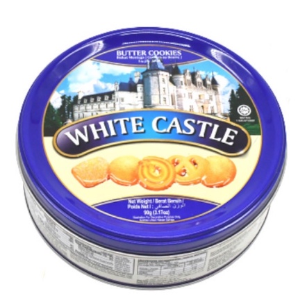 Wedding Door Gift Royal Classic Butter Cookies Traditional Recipe 80g / White Castle Butter ...