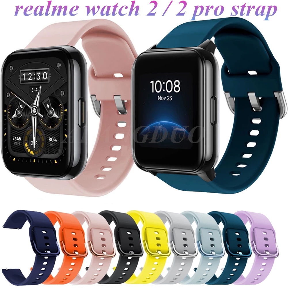 Realme watch 2/3 strap Soft Silicone Band for Realme watch 3 2 Pro ...