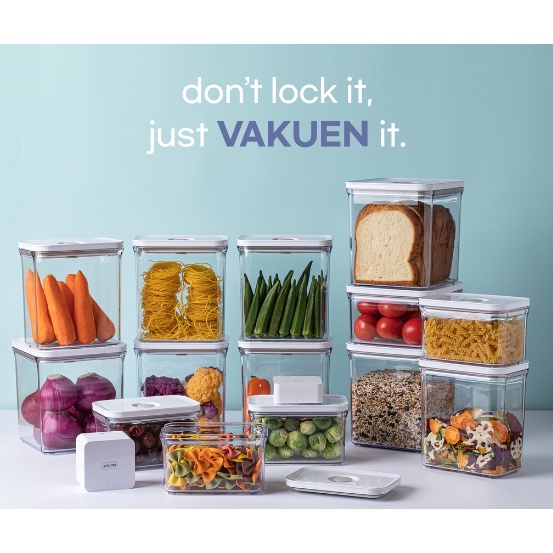 [Made in Korea] VAKUEN MAHA Vacuum Airtight Food Storage Container ...