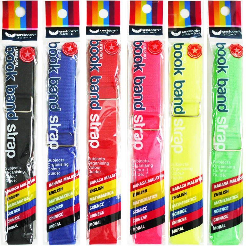 UBB-910 Book Band Strap (UNICORN) 12pcs/pack | Shopee Malaysia