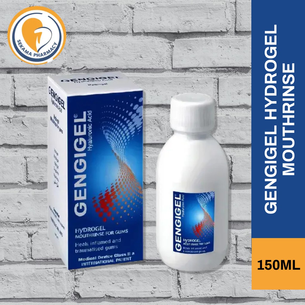 GENGIGEL MOUTHWASH WITH HA 150ML (FOR GUM) - [EXP: 01/2027] | Shopee ...