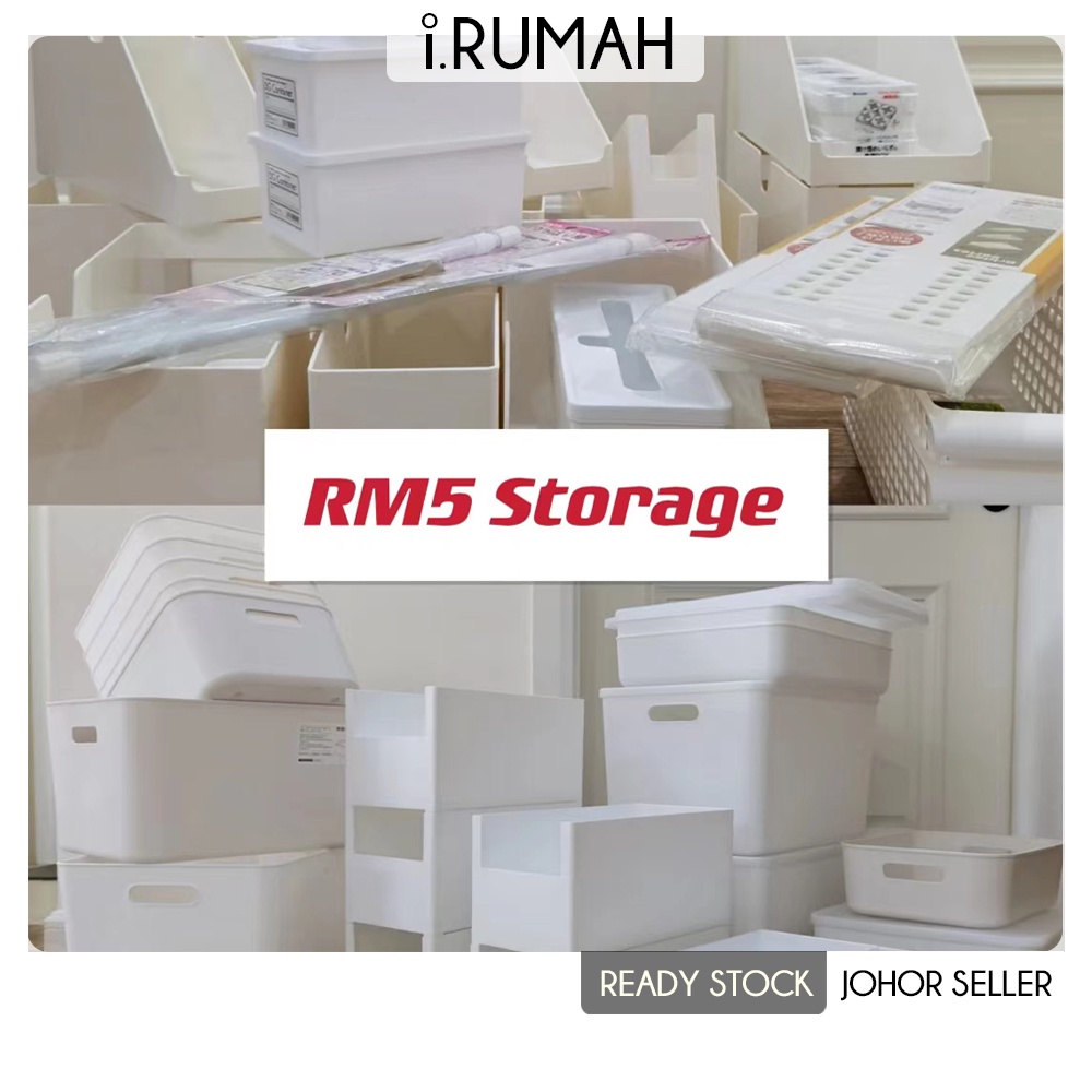 【i.Rumah】BELOW RM5 Storage Box Container Offer ! | Shopee Malaysia