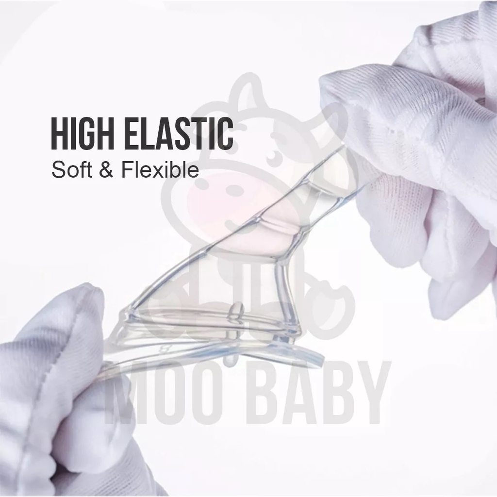 ⭐Moo Baby Puting Susu Slim Neck Puting X Cut Puting Botol Susu Murah ...