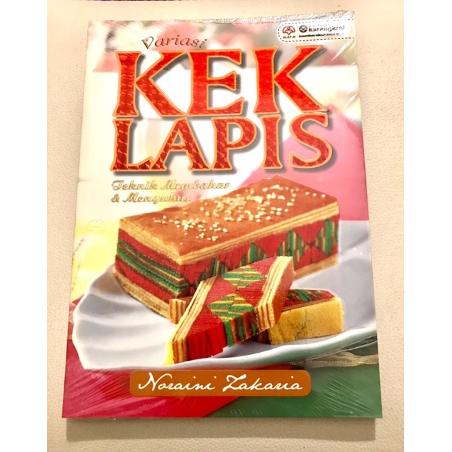 BUKU RESEPI VARIASI KEK LAPIS | Shopee Malaysia