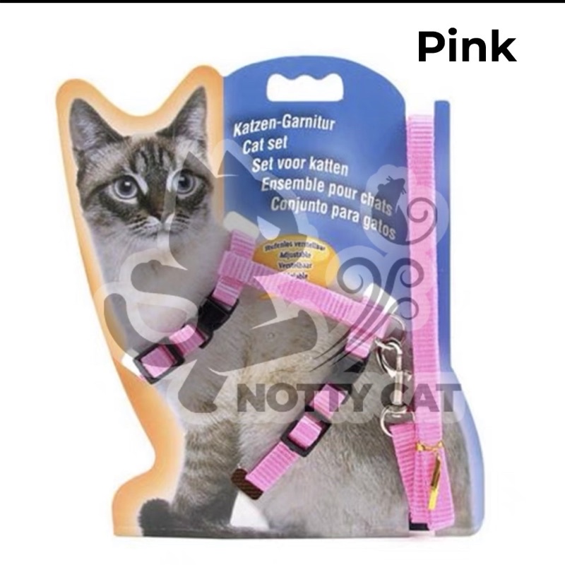 Tali Kucing Berjalan Murah Pet Harness Lead Dog Harness Lead Cat Rope ...