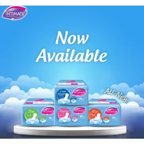 Intimate Pantyliner 20s 40s - Regular / Slim / Long / Mini Pad Wing ...