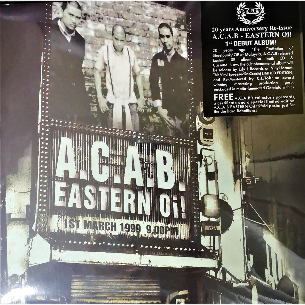 A.C.A.B - Eastern Oi! / ACAB - Eastern Oil [ 20 Years Anniversary Re ...