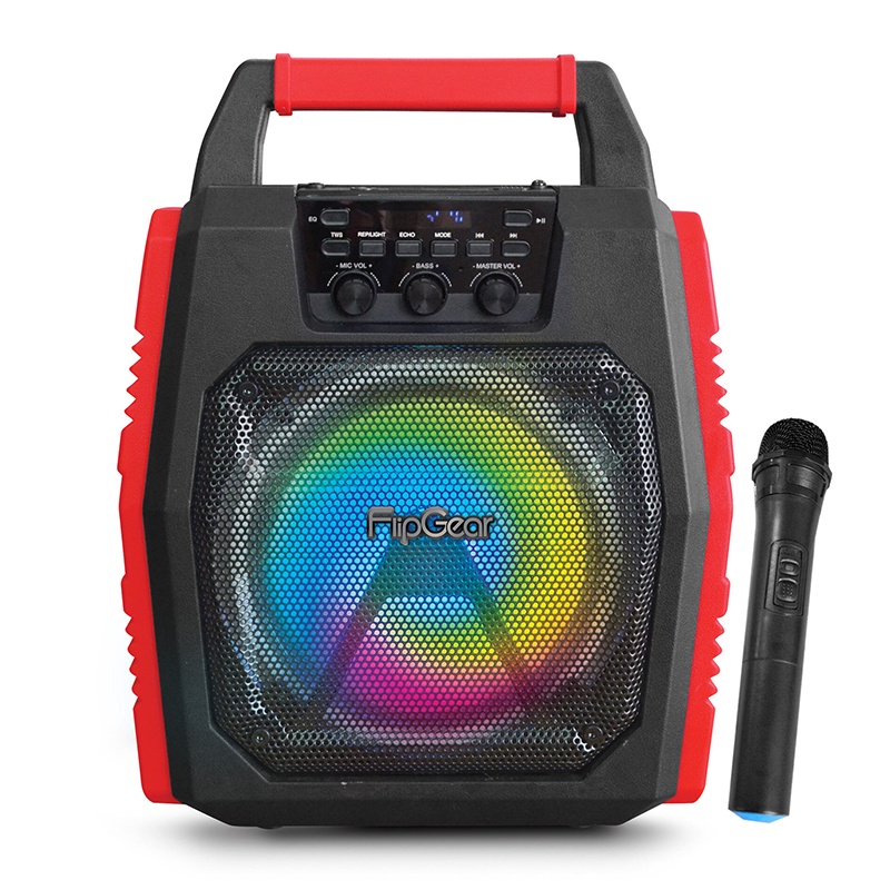 Vinnfier FlipGear Tango 202 Pro WM TWS Bluetooth Portable Speaker Wireless Karaoke Speaker with ...