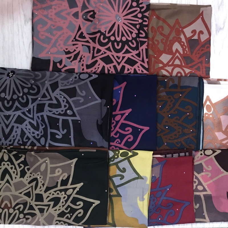Bawal Batik Viral Manik Tabur( bidang 55 ) | Shopee Malaysia