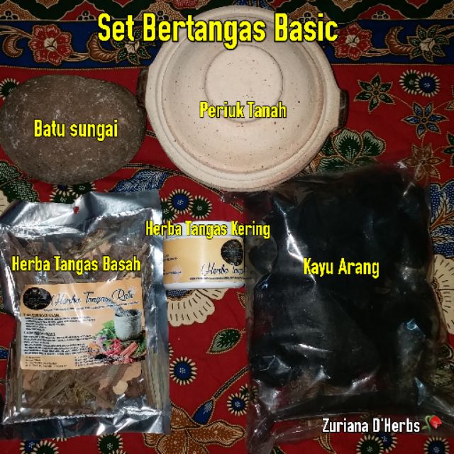 SET BERTANGAS RATU BASIC (TANGAS BASAH DAN KERING TANPA KERUSI ...