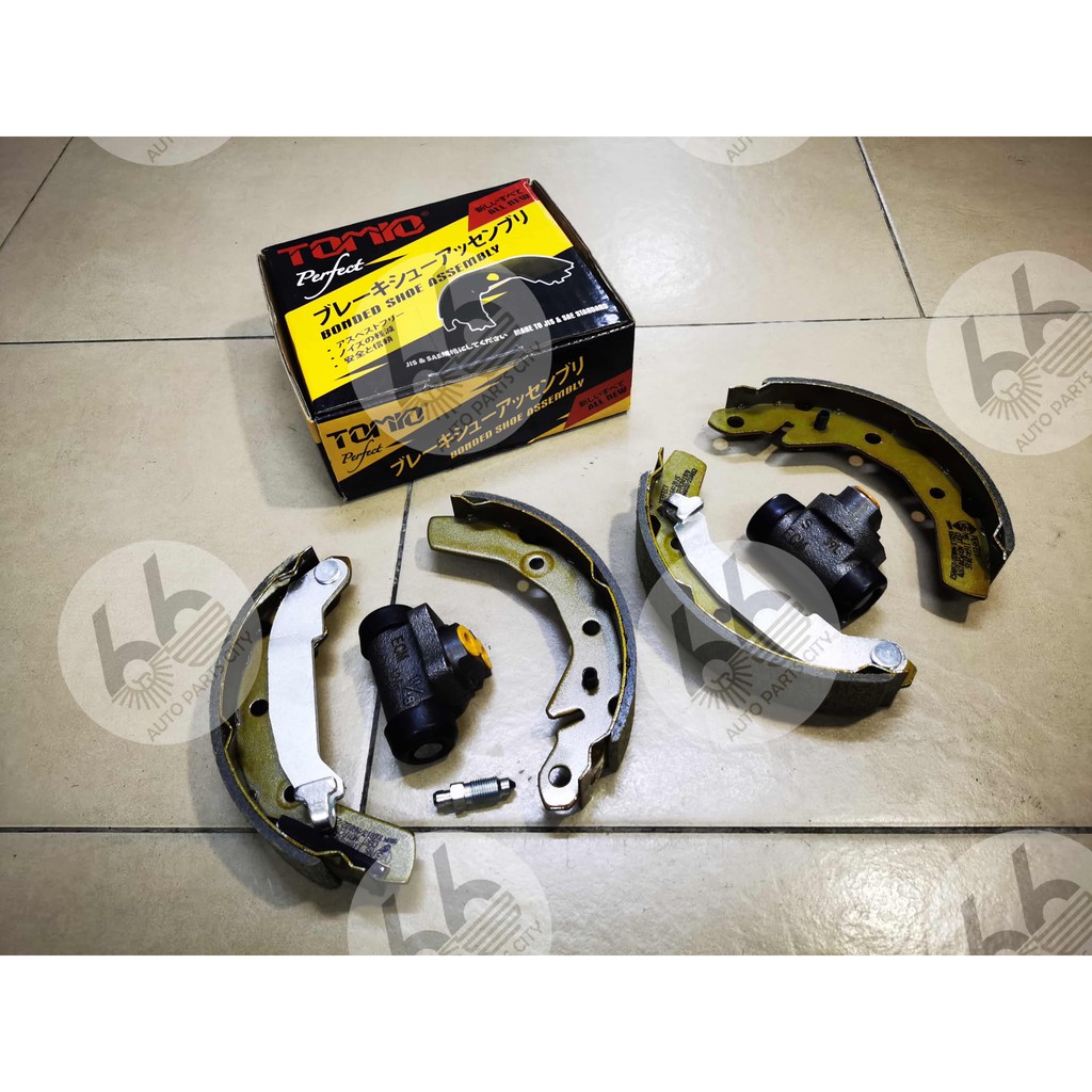 BRAKE SHOE+REAR WHEEL CYLINDER PROTON SAGA BLM,FL,FLX,SAVVY | Shopee ...