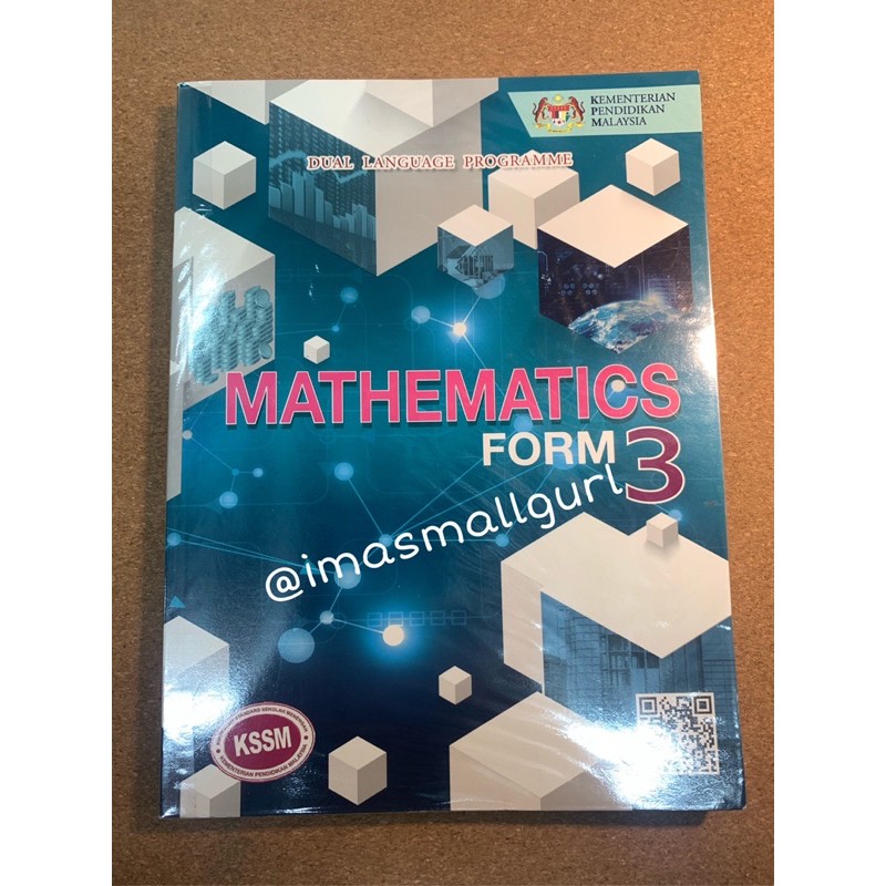 Mathematics Form 3 Buku Teks [Second Hand Book] | Shopee Malaysia