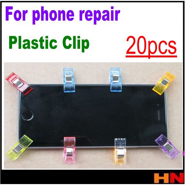 20pcs Plastic Clip Fixture LCD Screen Fastening Clamp Mobile Phone ...