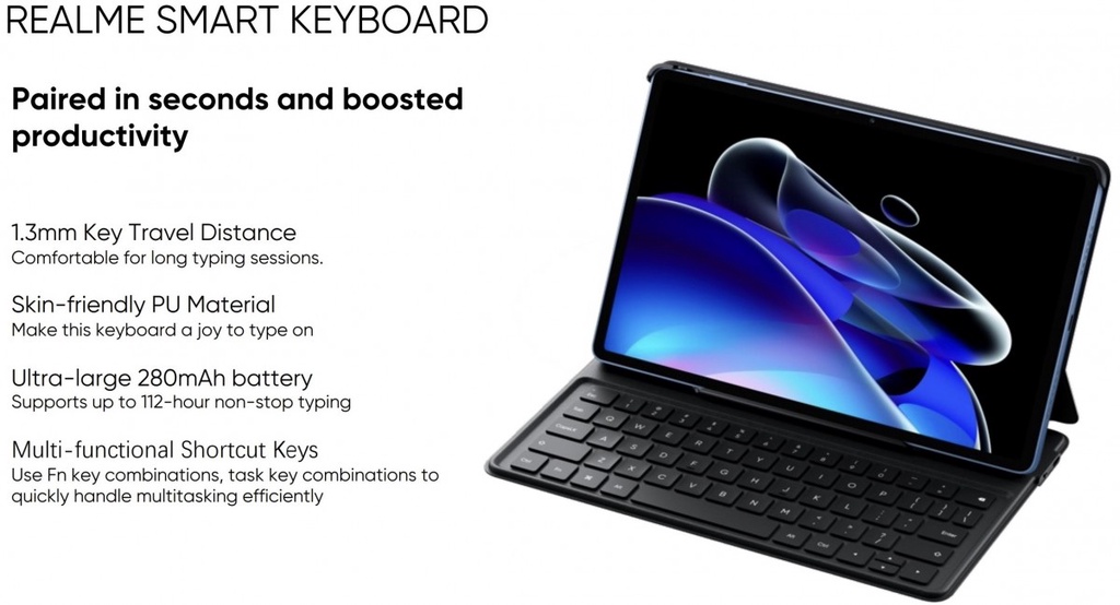 Realme Pad X Pencil Keyboard Case Stylus V2 TypeC Compatible Realme Pad ...