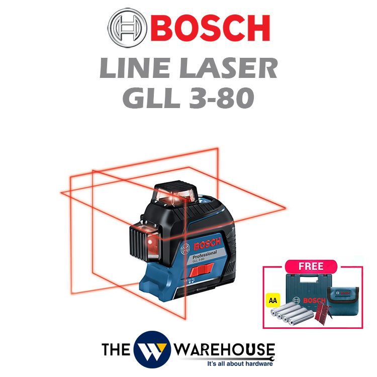 Bosch GLL 3-80 Line Laser GLL3-80 | Shopee Malaysia