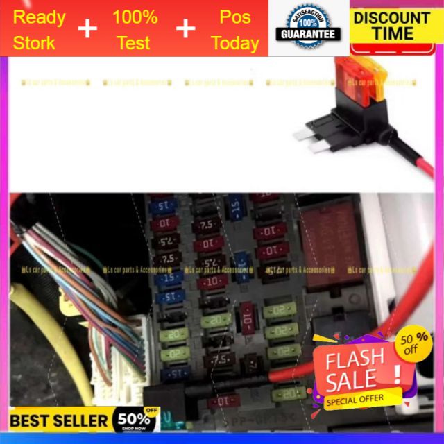 ready stork !! truck Automotive media signal VAN Light Fuse kit Blade ...