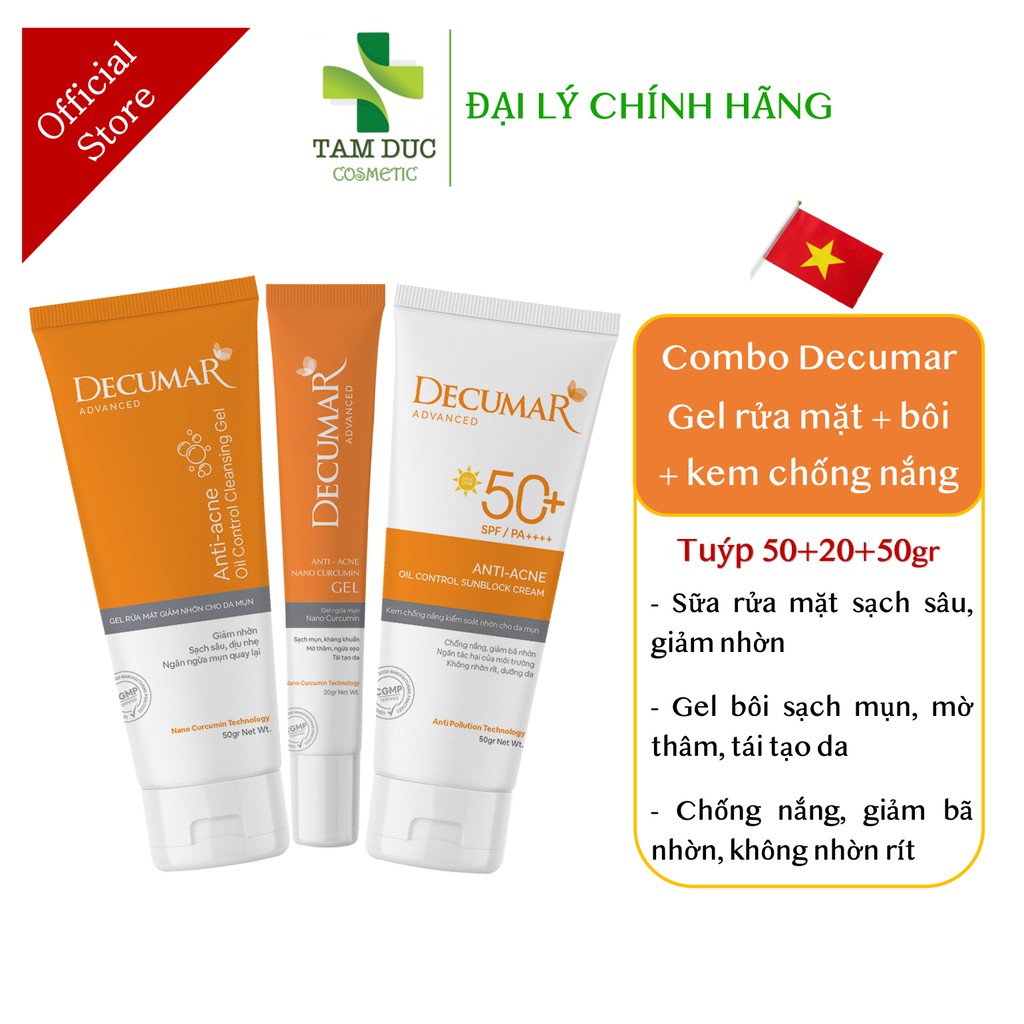 [NEW] Decumar ADVANCED acne-clearing Combo [Oil-controlling facial ...