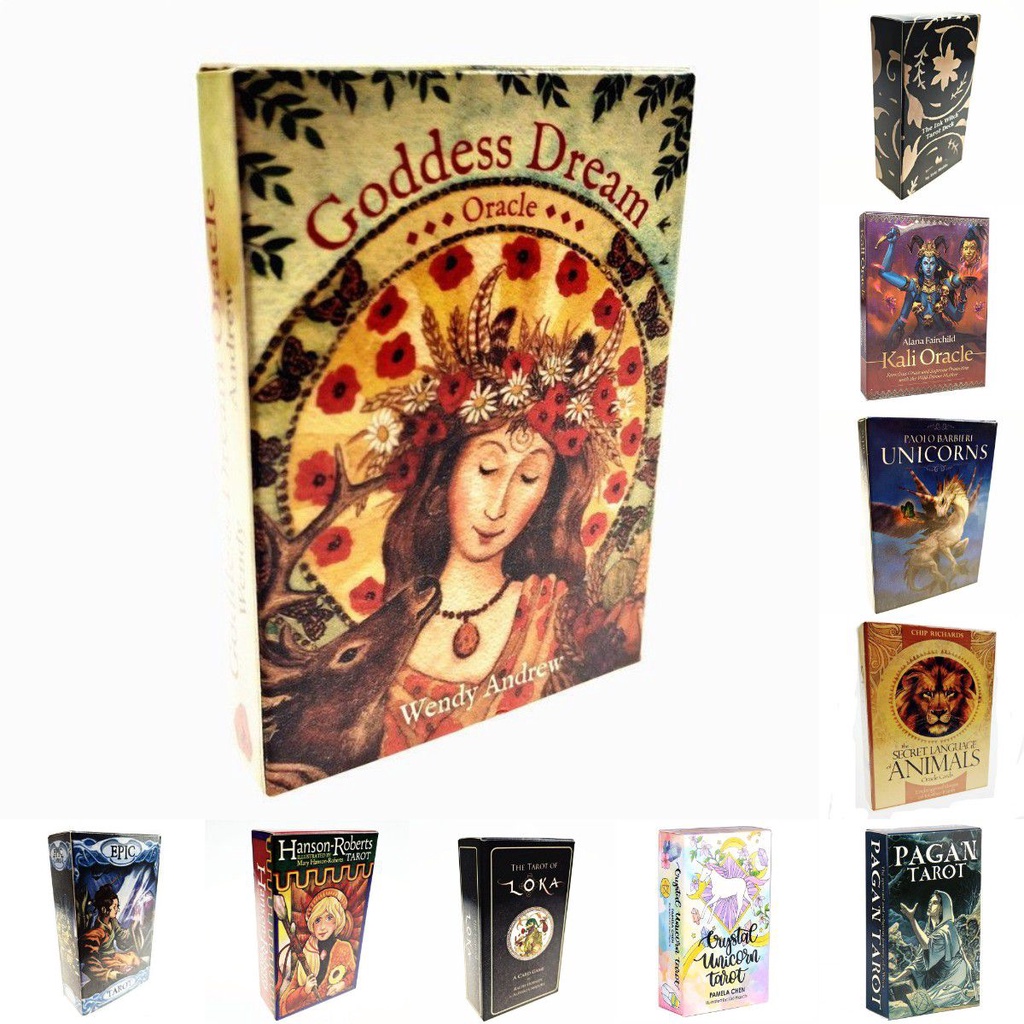 Vivid Deck Tarot Card Oracle Board Game For Insightful Witchcraft ...