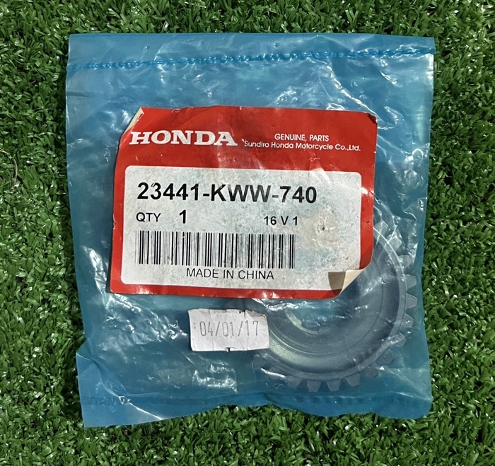 💯100% ORIGINAL HONDA WAVE DASH 110 V2 2ND 28T ENGINE GEAR COUNTERSHAFT ...