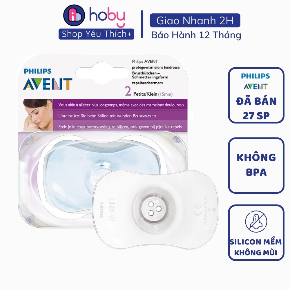 Philips AVENT 15mm 21mm Standard Breast Protector - Nipple Support ...