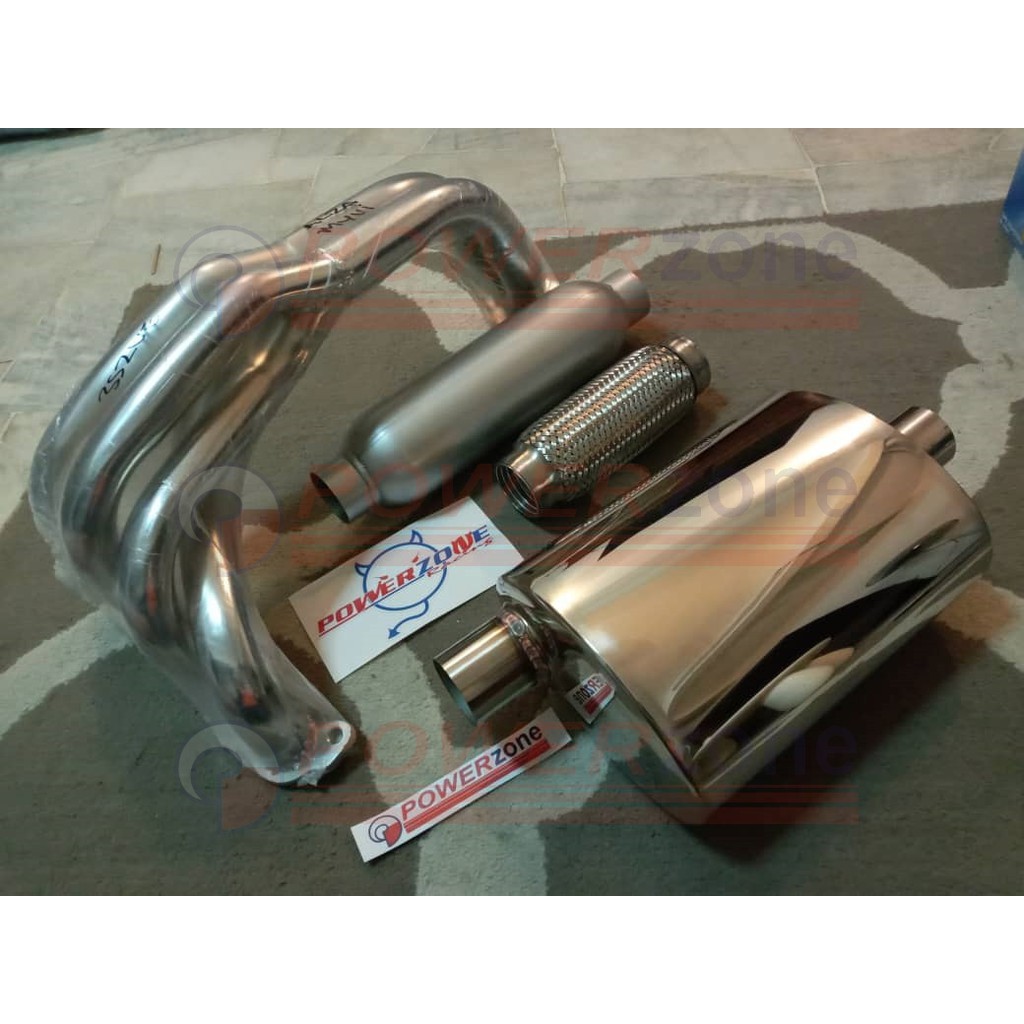 MYVI ALZA extractor Muffler exhaust center silencer ( 3szve ) | Shopee ...