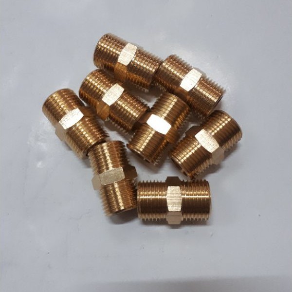 Double connecting 2 copper threaded ends (21mm thread) | Shopee Malaysia
