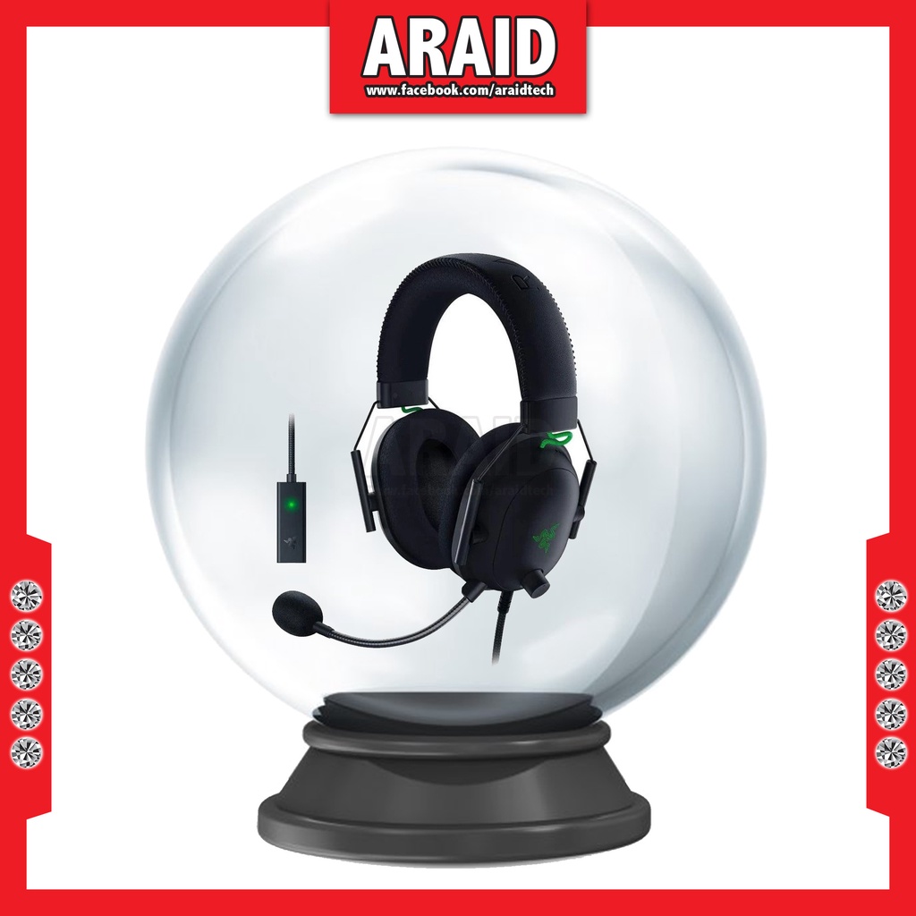 Razer Blackshark V2 Gaming Headset+ USB Sound Card | Shopee Malaysia