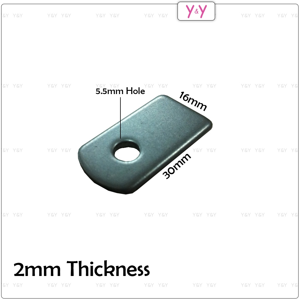 Y&Y Eco Welding Ear Bracket / Flat Joint Brace / Weld Tabs / Telinga ...