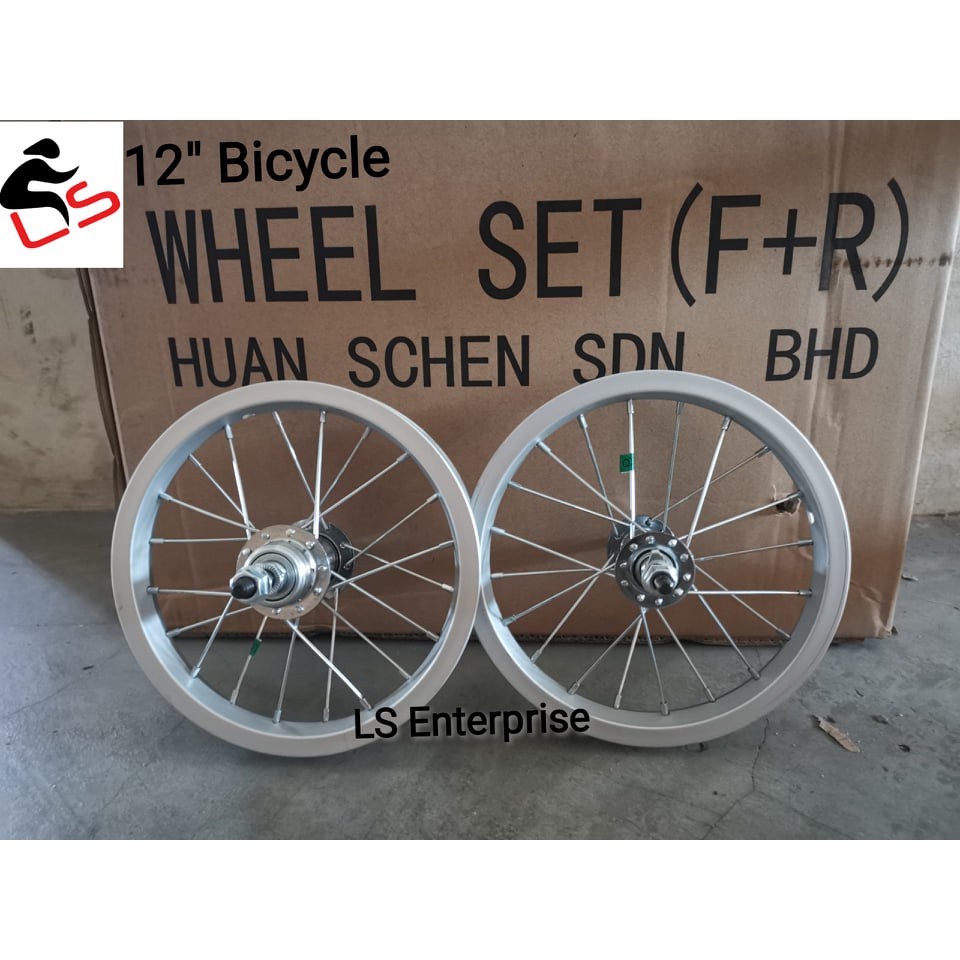12" 16“ 20” Bicycle Rim Alloy Wheelsets Rim Basikal F+R(sepasang ...