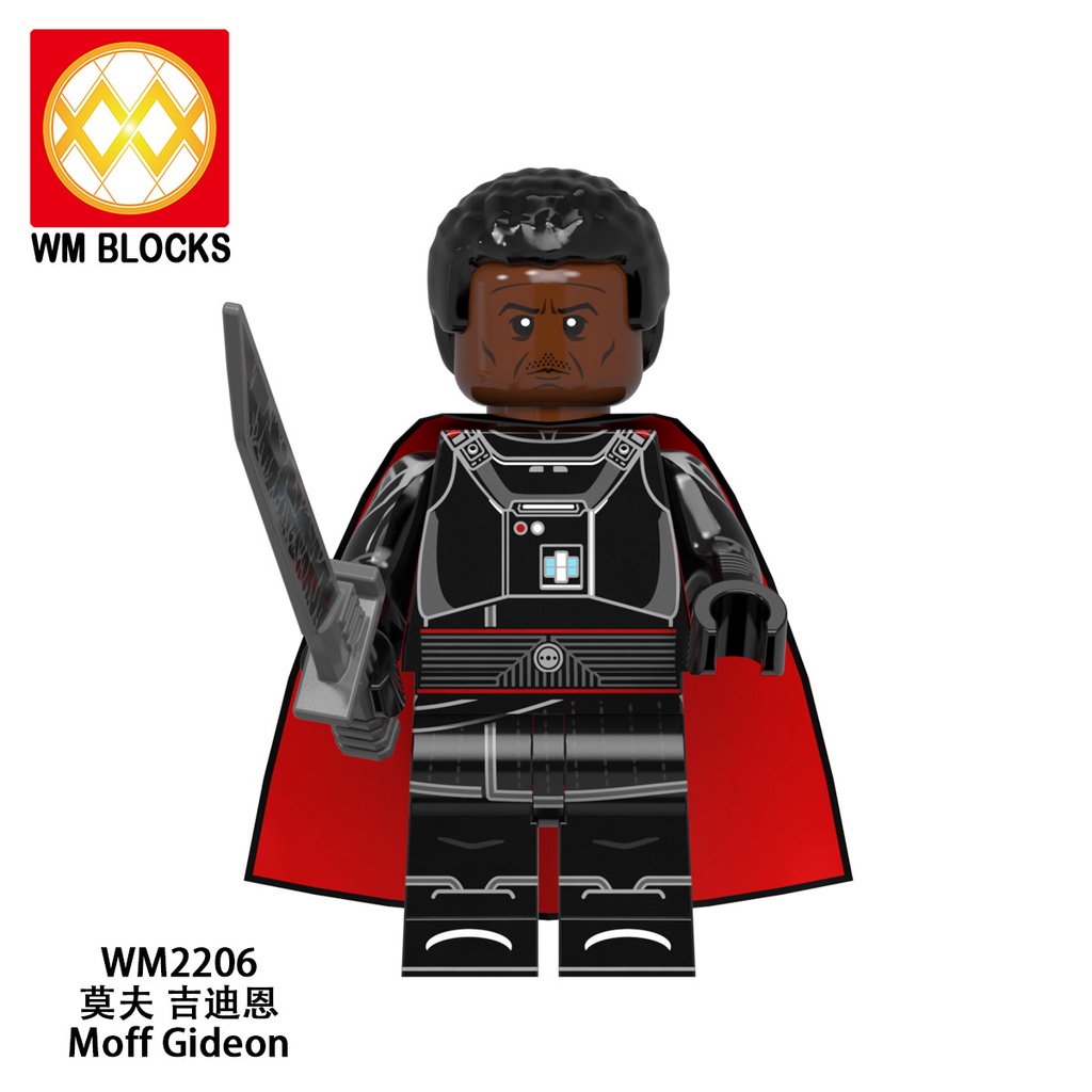 Star Wars Minifigures Building Blocks Toys Mandalorian Series Ahsoka ...