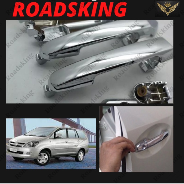 TOYOTA INNOVA 2005~2016 ORIGINAL DOOR HANDLE CHROME FULL SET 4 PCS ...