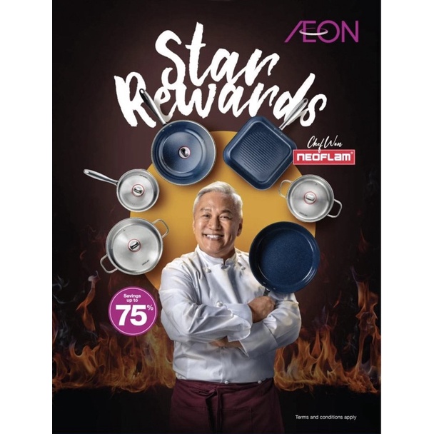 Aeon Sticker World-class Chef Wan NEOFLAM 15pcs/20pcs | Shopee Malaysia
