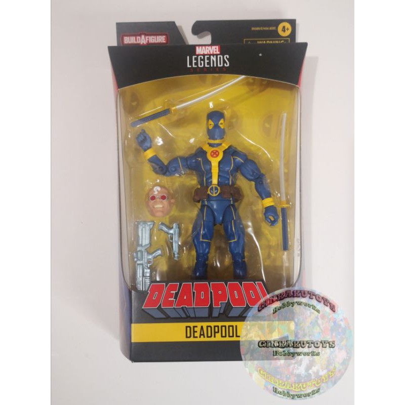 Marvel Legends Blue Deadpool Strong Guy BAF included | Shopee Malaysia