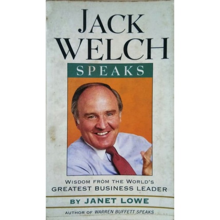 [BnB] Jack Welch Speaks by Janet Lowe (Condition: Good) | Shopee Malaysia