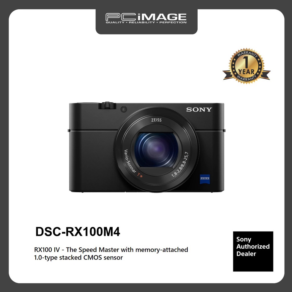 Sony DSC-RX100M4 with 1.0-Type Stacked CMOS Sensor (Clearance) | Shopee ...