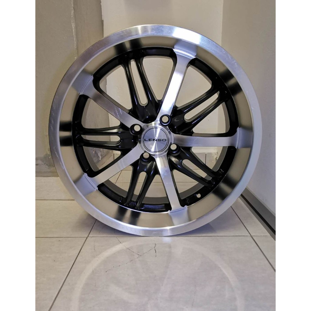LENSO 17 inch 7JJ 4x100 ORI CAR SPORT RIMS WHEELS UR17 | Shopee Malaysia