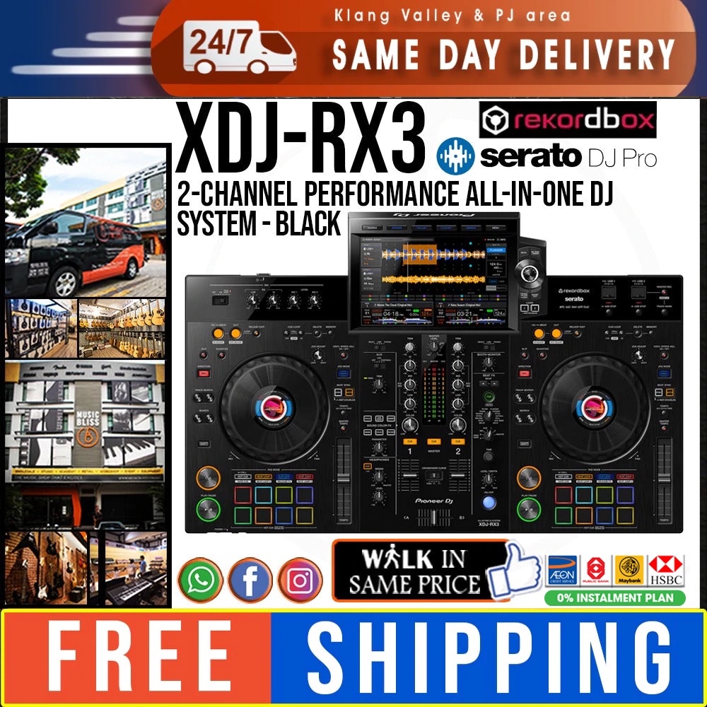 Pioneer DJ XDJ-RX3 2-channel Performance All-In-One DJ System (XDJ RX3) | Shopee Malaysia