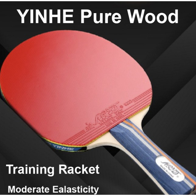 YINHE 01B Table Tennis Training Ping Pong Bat Pre-Assembled Racket ...