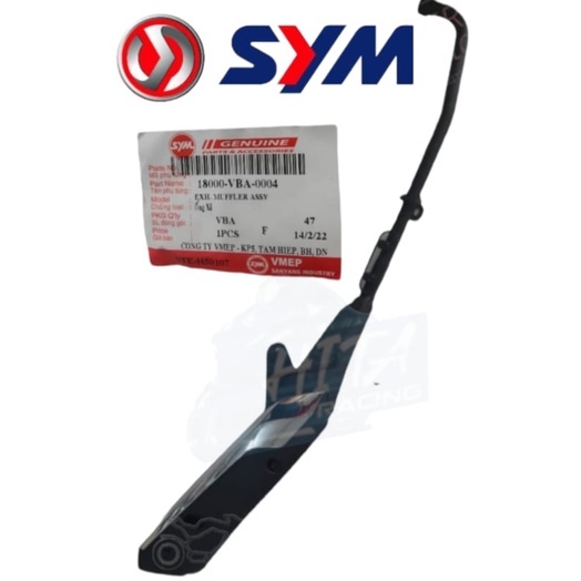 SYM Sport Bonus SR 110 Muffler Assy Original Exhaust Complete Sets ...