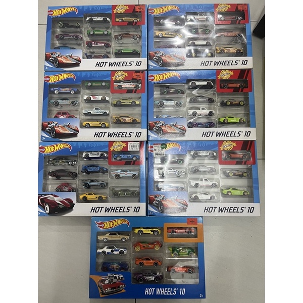 Hot Wheels 10 Pack Car | Shopee Malaysia