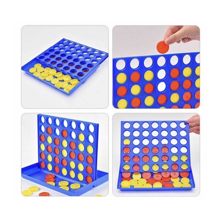 Connect Four Game Family Game Autism Therapy Toys Puzzle Board Game ...