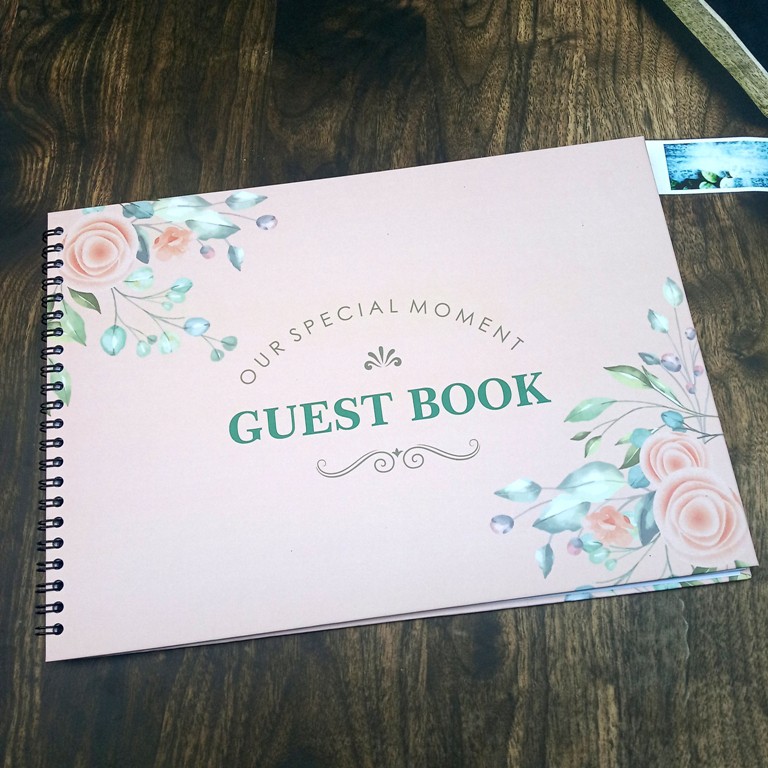 [READY] Wedding GUEST BOOK/GUEST BOOK HARD COVER (GB-09) | Shopee Malaysia