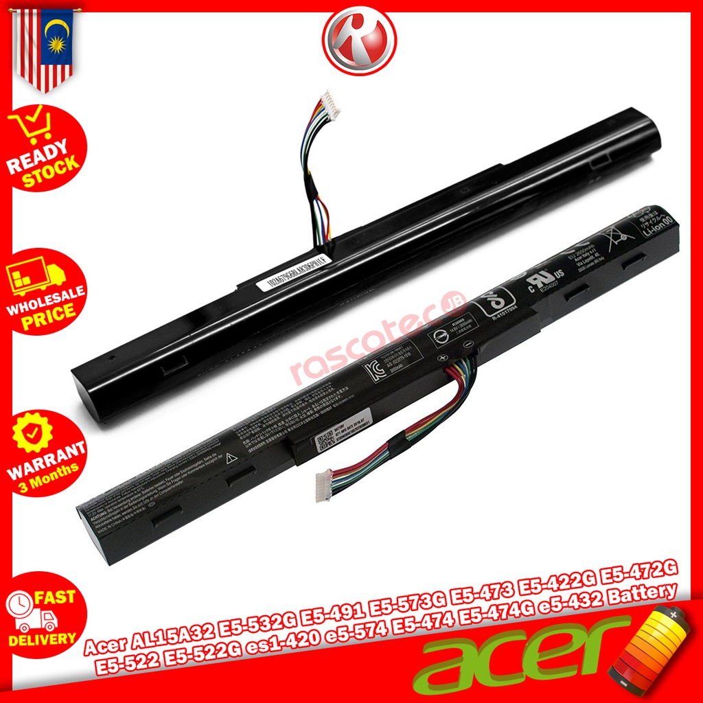 Original Acer Aspire AL15A32 E5-532G E5-491 E5-573G E5-473 E5-422G E5-472G E5-522 es1-420 e5-574 ...