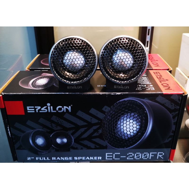 🔥EPSILON🔥 EC-200FR 2" FULL RANGE SPEAKER / 4" 2-WAY COAXIAL SPEAKER / 1 ...