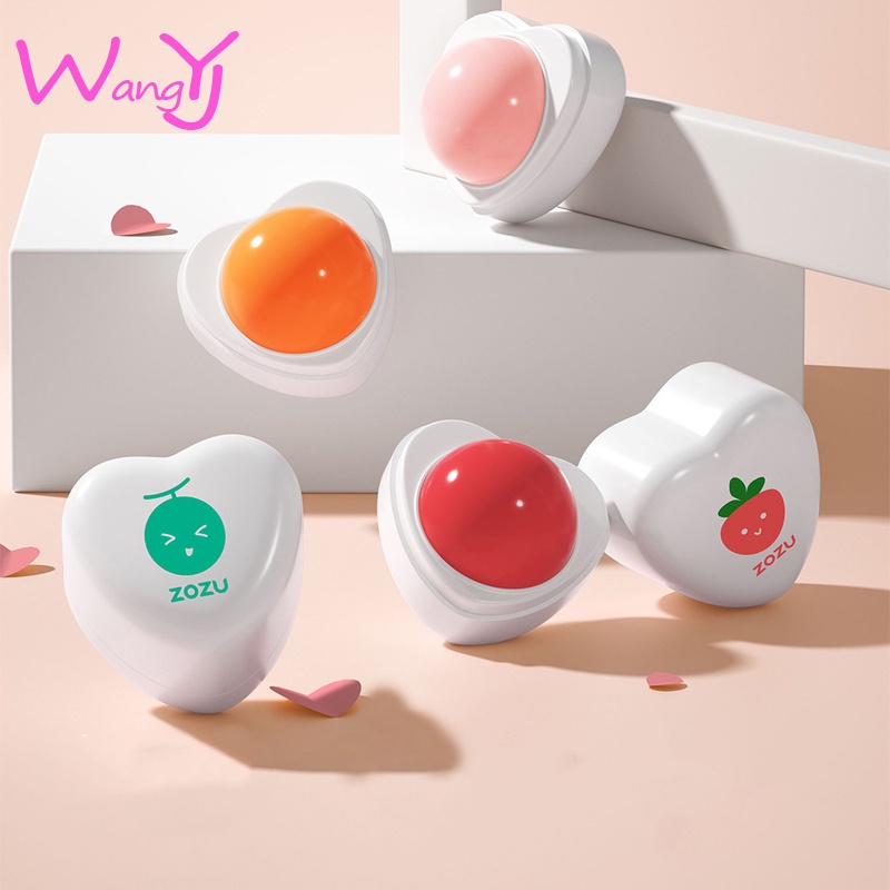 ZOZU Small Pudding Fruit-flavored Lip Balm Hydrating Moisturizing Lips ...