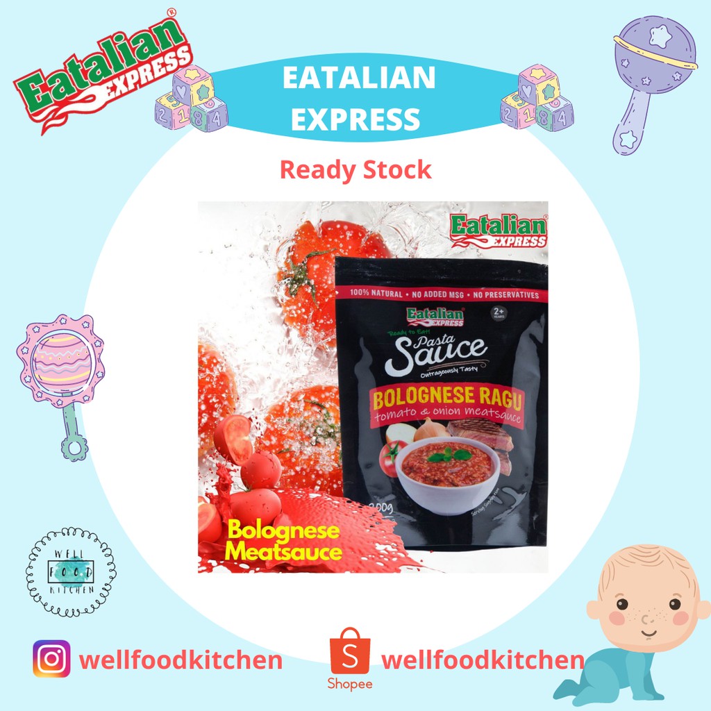 Sos Pasta Eatalian Express | Shopee Malaysia