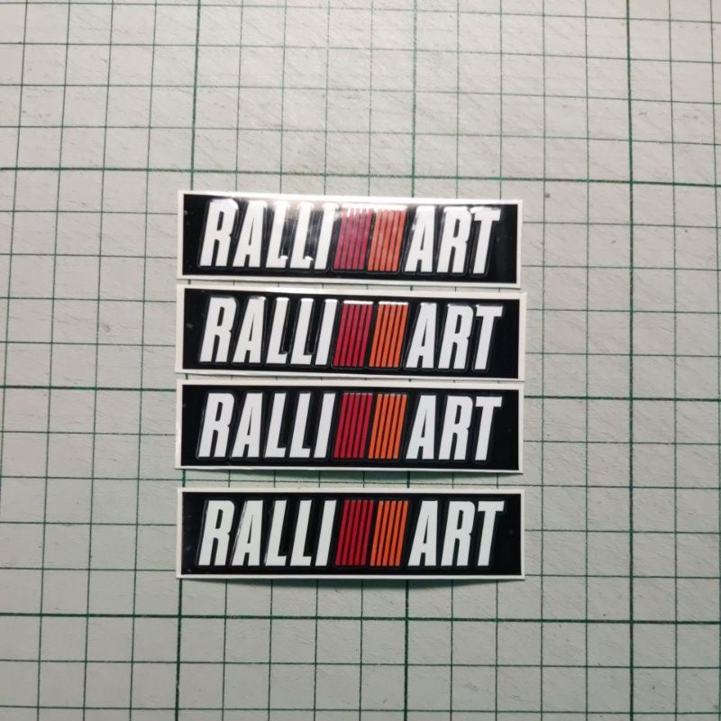 CUSTOM RALLIART STICKER | Shopee Malaysia
