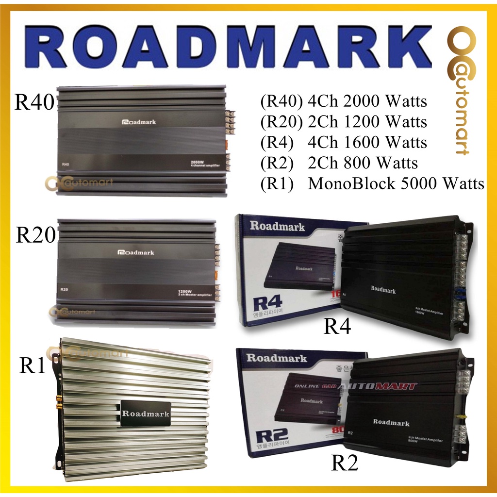 Adams Digital Roadmark Amplifier AB HIGH PERFORMANCE MOSFET CAR ...