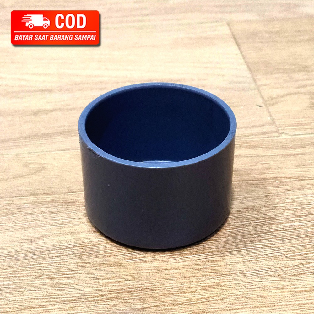 Plain CAP Hubcap/Plastic PVC Pipe CAP 1 1/2 INCH 1.5 INCH | Shopee Malaysia