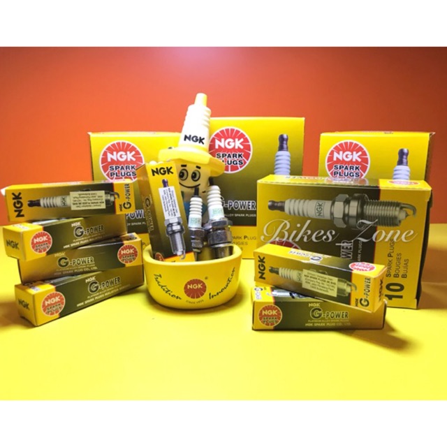 NGK G-POWER MOTORCYCLE SPARK PLUG G POWER BR8EGP | CR7HGP | CPR8EAGP-9 ...